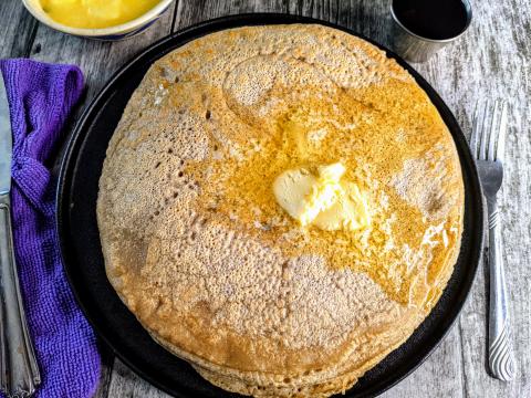 Madawaska Ploye Pancake / #ExploreNB / Tourism New Brunswick